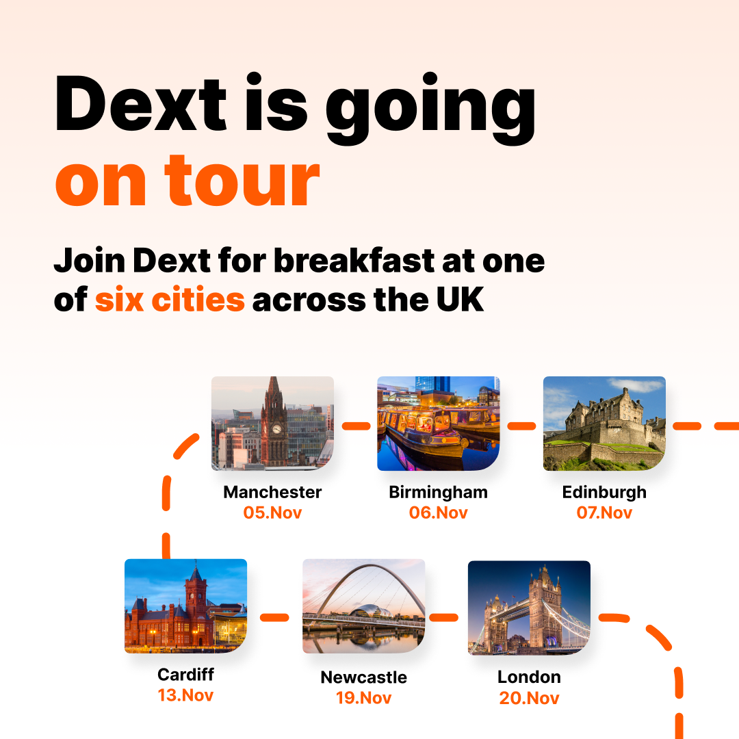 Dext on Tour - Breakfast event registration